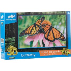 Buy Prime 3D - Monarch Butterfly Puzzle - 63 Pcs in UAE | ToysUAE