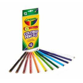 Crayola - 12 Colored Long Pencils in dubai sharjah abu dhabi