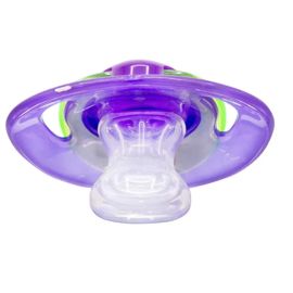 Buy Nuby Classic Pacifier/Soother 6-36M with Handle | Toysuae
