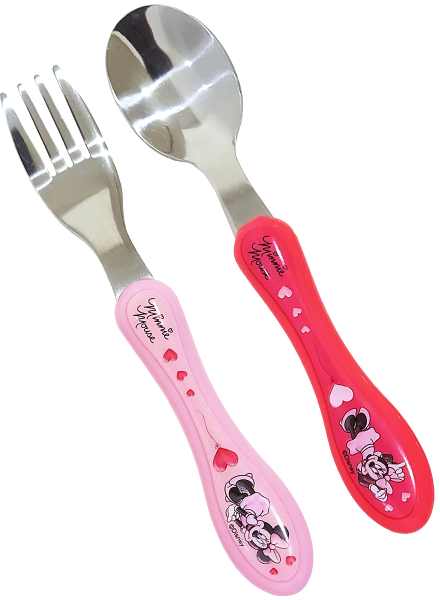 Minnie Mouse - Stainless Steel Cutlery Set
