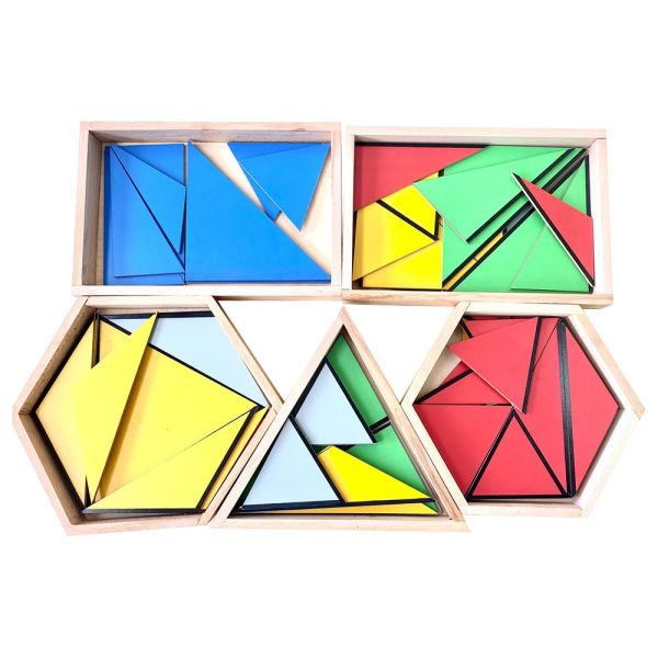 Buy Edu Fun Constructive Triangle – Montessori Toy | ToysUAE