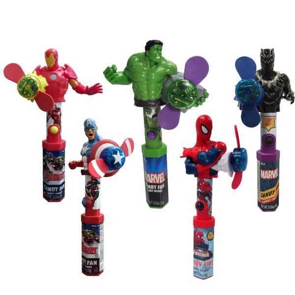 Candyrific Marvel Avengers Fan 1 pc assorted in dubai sharjah