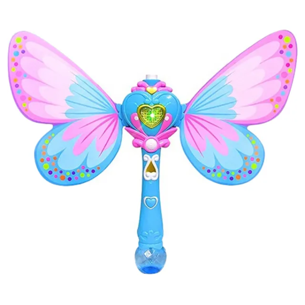 Buy Bubble Town - Butterfly Bubble Blower - Blue in UAE | Toys UAE