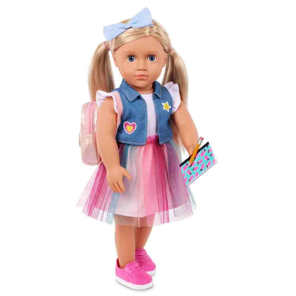 Shop Our Generation Evie First Day of School Doll Playset | ToysUAE