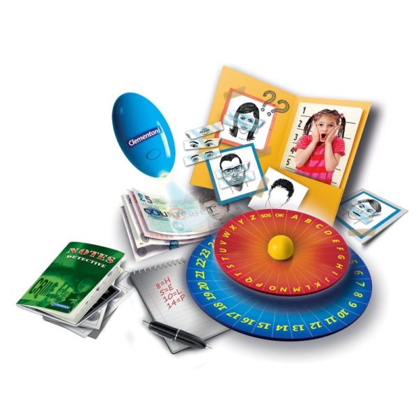 Clementoni - Science & Game Detective Lab -TOYSUAE