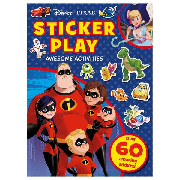 Igloo Books - Disney Pixar Awesome Activities Play Sticker 60pcs