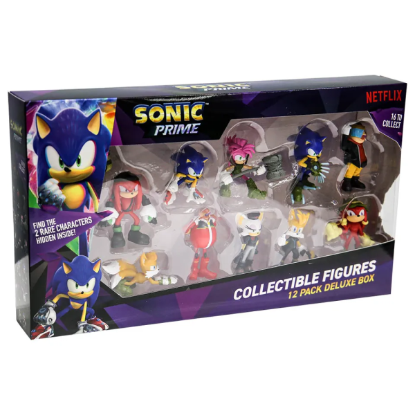 Buy Sonic – Figures Deluxe Box S112-Pcs Set 2 Rare Hidden Cha| ToysUAE